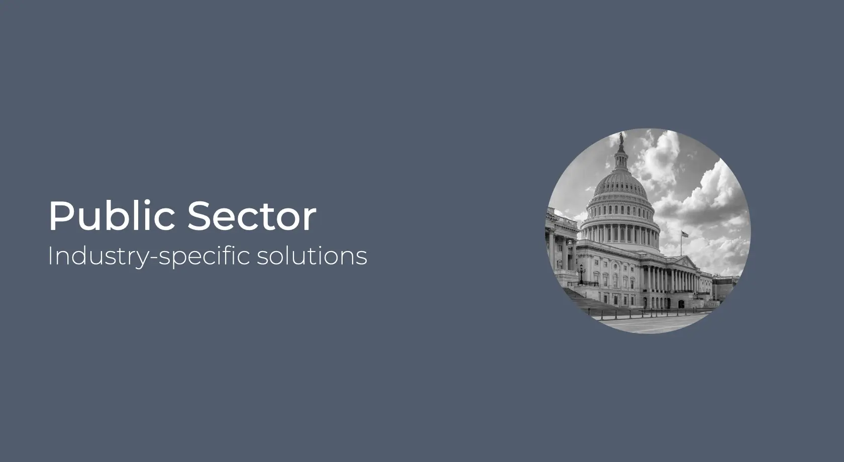 Public Sector | Industry